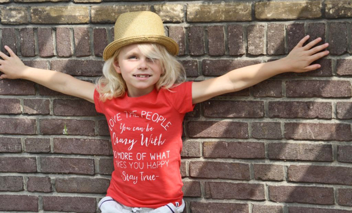 Kidsmodel Janne in Saar en Suus - GIRLSLABEL