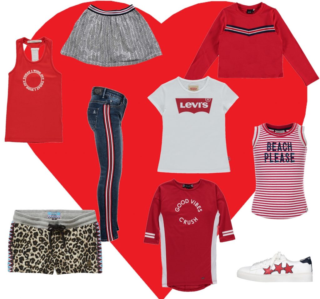 Rode kinderkleding: maak een statement | Meisjeskleding | GIRLSLABEL