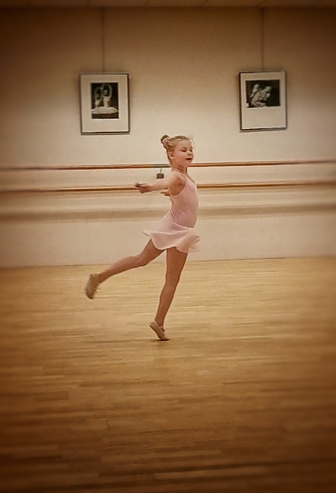 Poederroze ballet meisjes - GIRLSLABEL